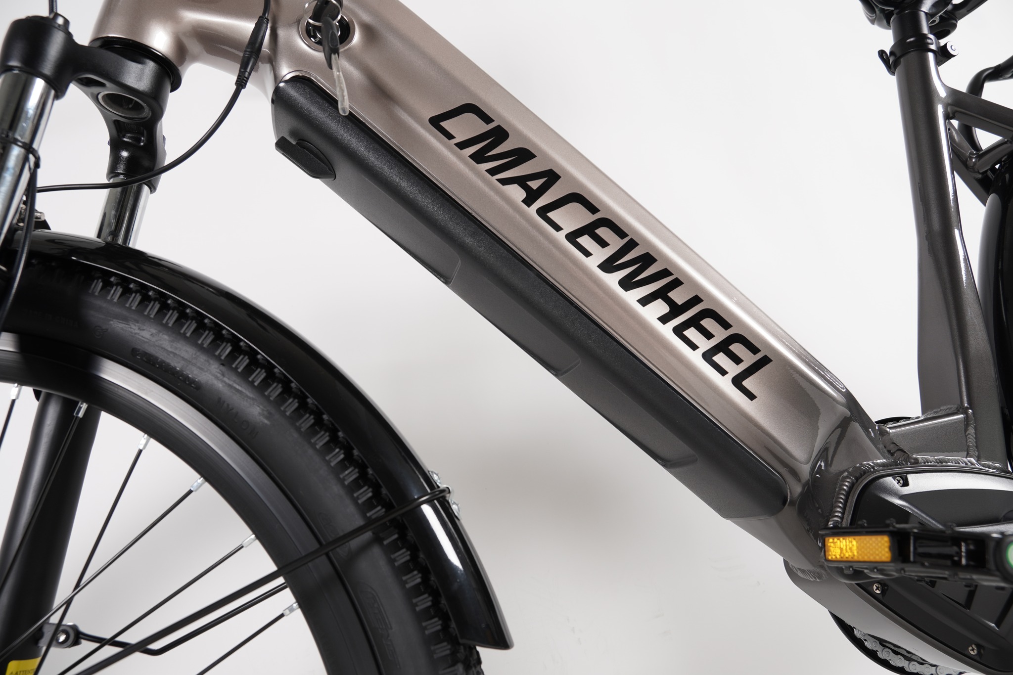 Xe đạp điện trợ lực CMaceWheel L26 (Vàng Titan) - Xe Đạp Điện Trợ Lực ...