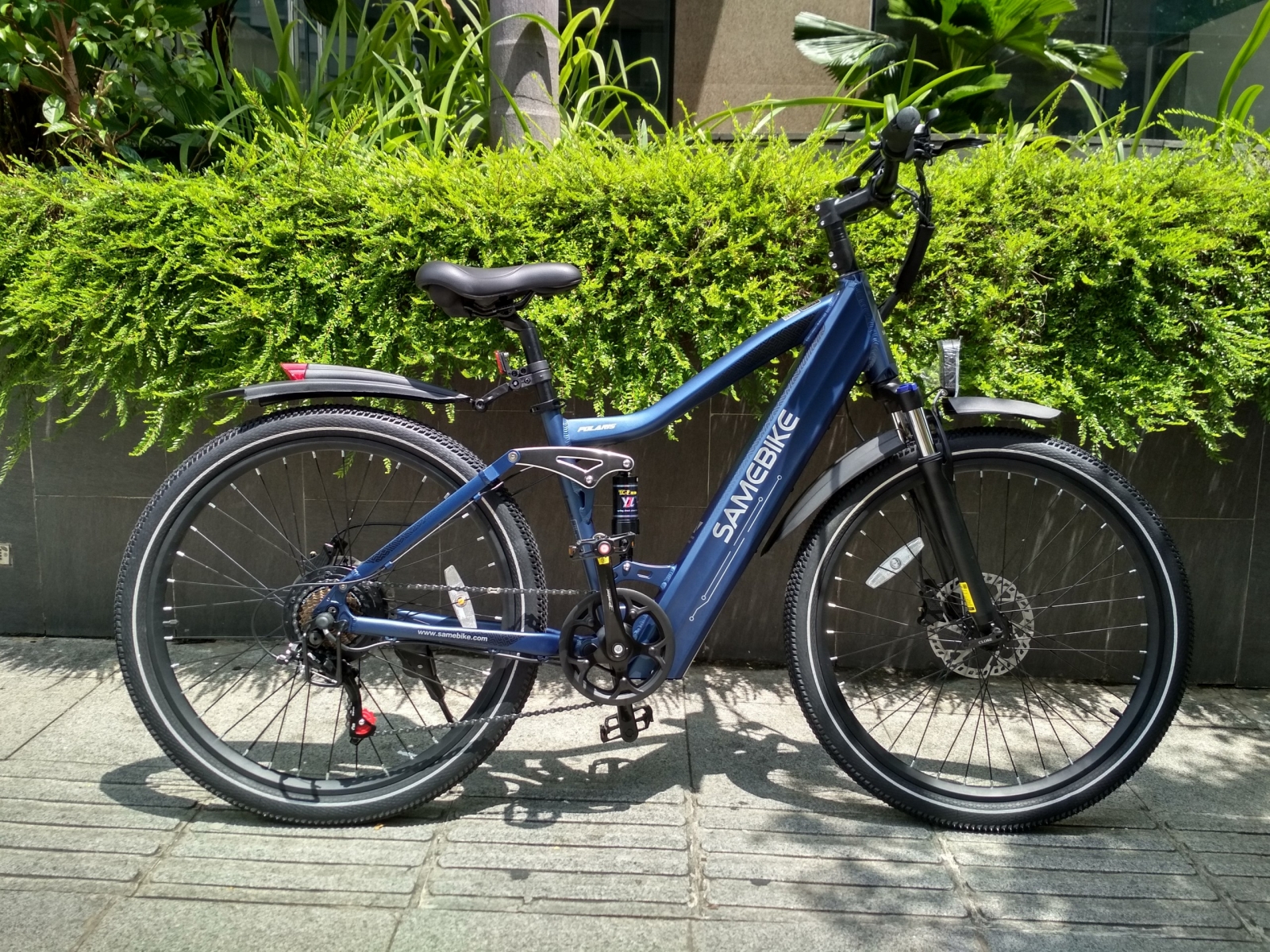 Xe đạp điện trợ lực SAMEBIKE XD26 ( màu xanh) - Xe Đạp Điện Trợ Lực Sài Gòn