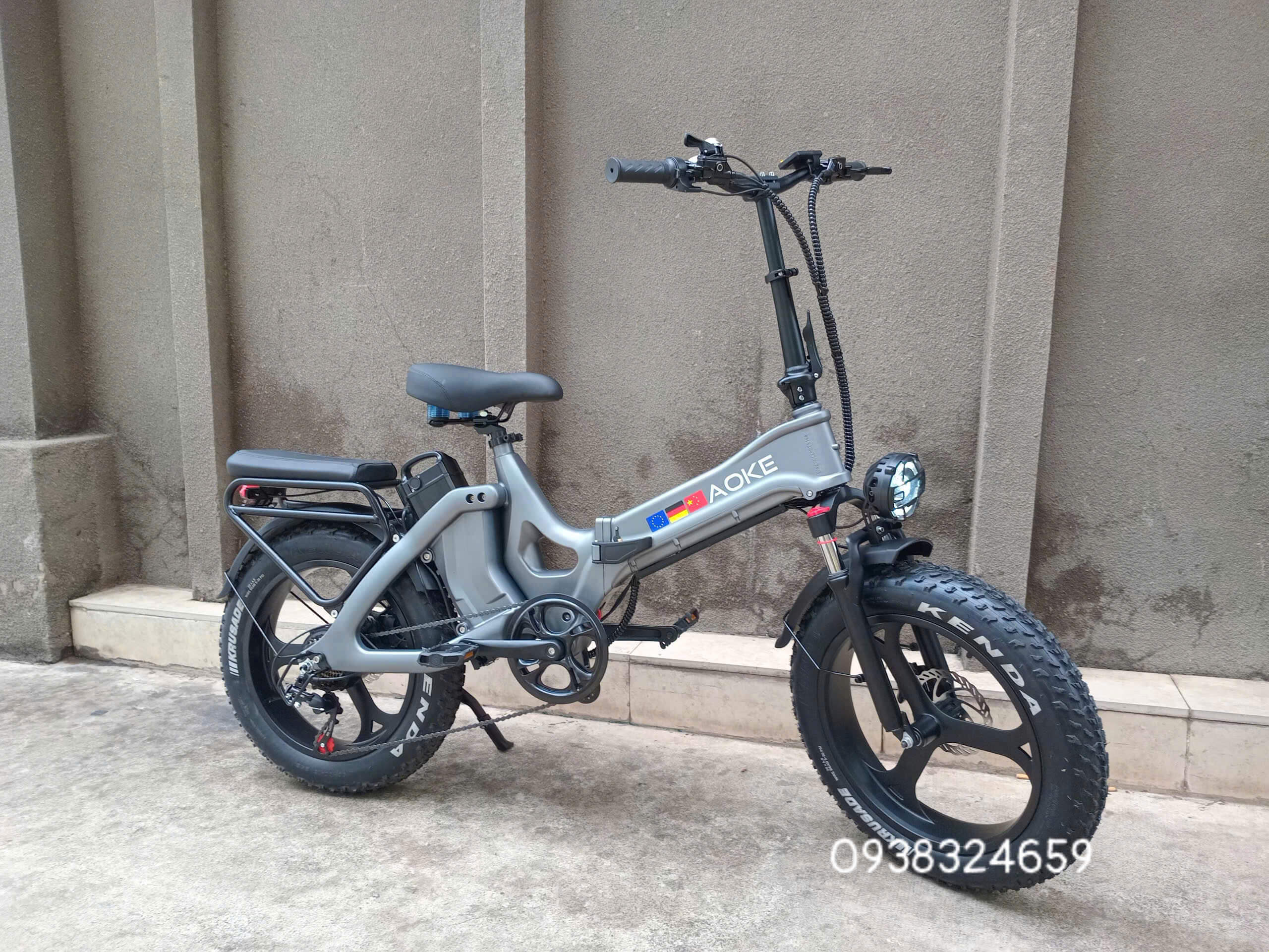 Xe đạp điện trợ lực Aoke (2 Pin) - Xe Đạp Điện Trợ Lực Sài Gòn